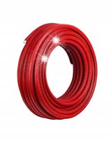 Rura PEX 20x2,0 w otulinie 50m CZERWONA pre-izol PE 6mm PE-Xb/AL/PE-Xb 038 - inna (Inny) | Sklep ...
