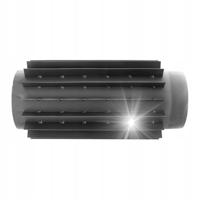 RURA SPALINOWA ŻEBROWANA RADIATOR fi 150mm 0,5m DO KOMINA PIECA KOTŁA ...