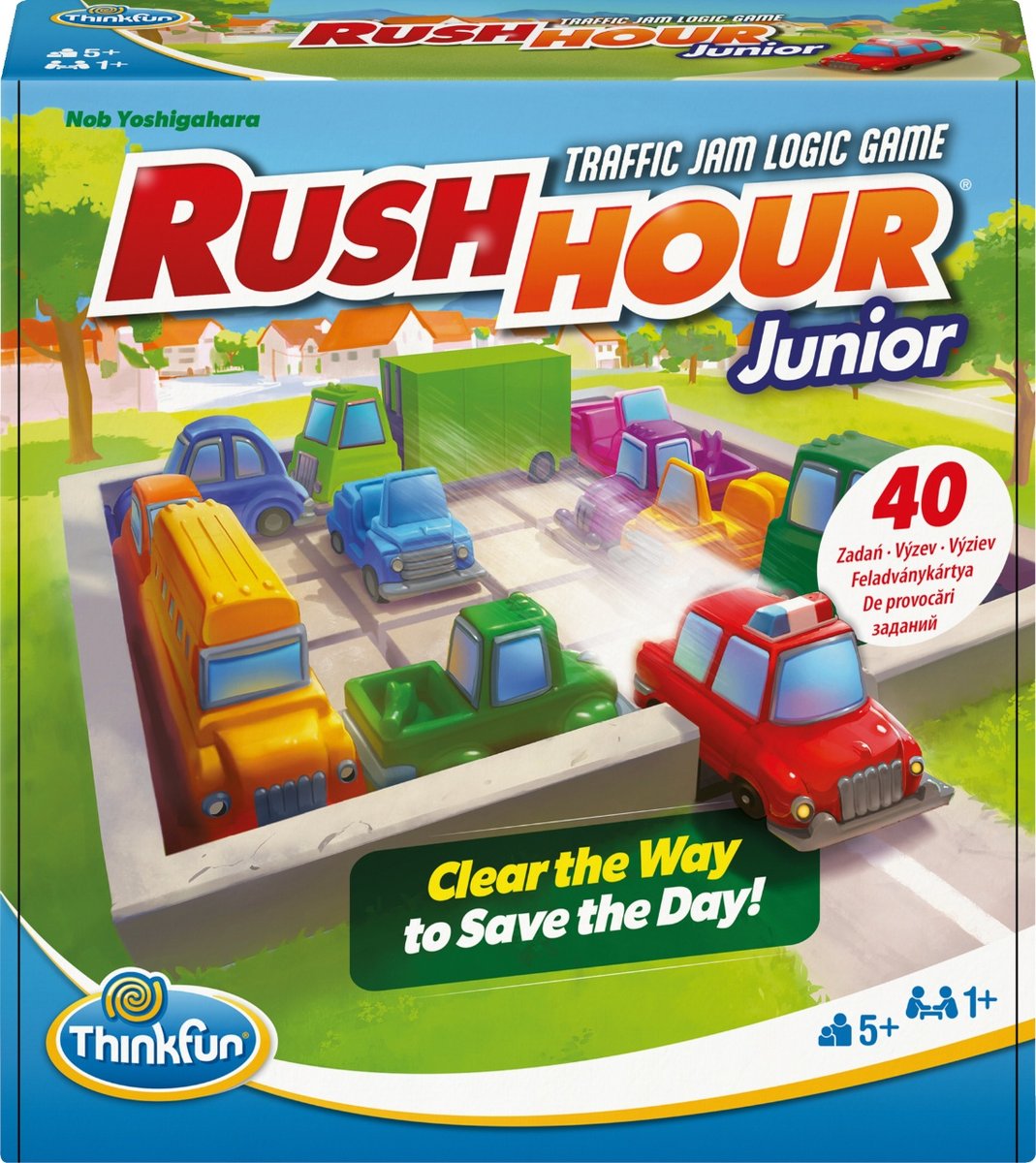 Rush Hour Junior, Gra planszowa, NEW, gra planszowa, Thinkfun ...