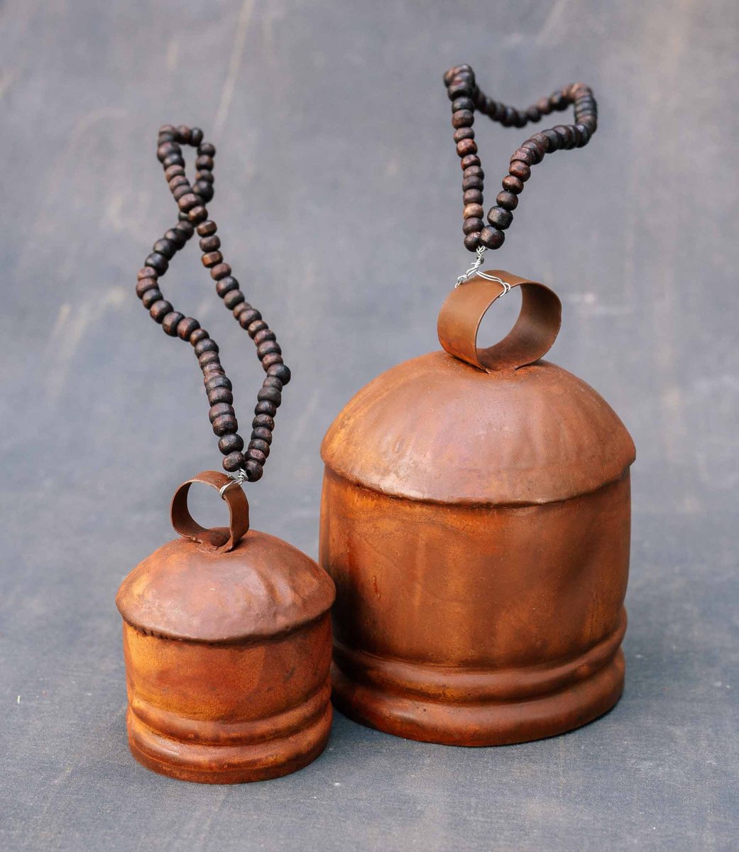 Rustic metalowy dzwonek dekoracja 2A - Inna marka | Sklep EMPIK.COM