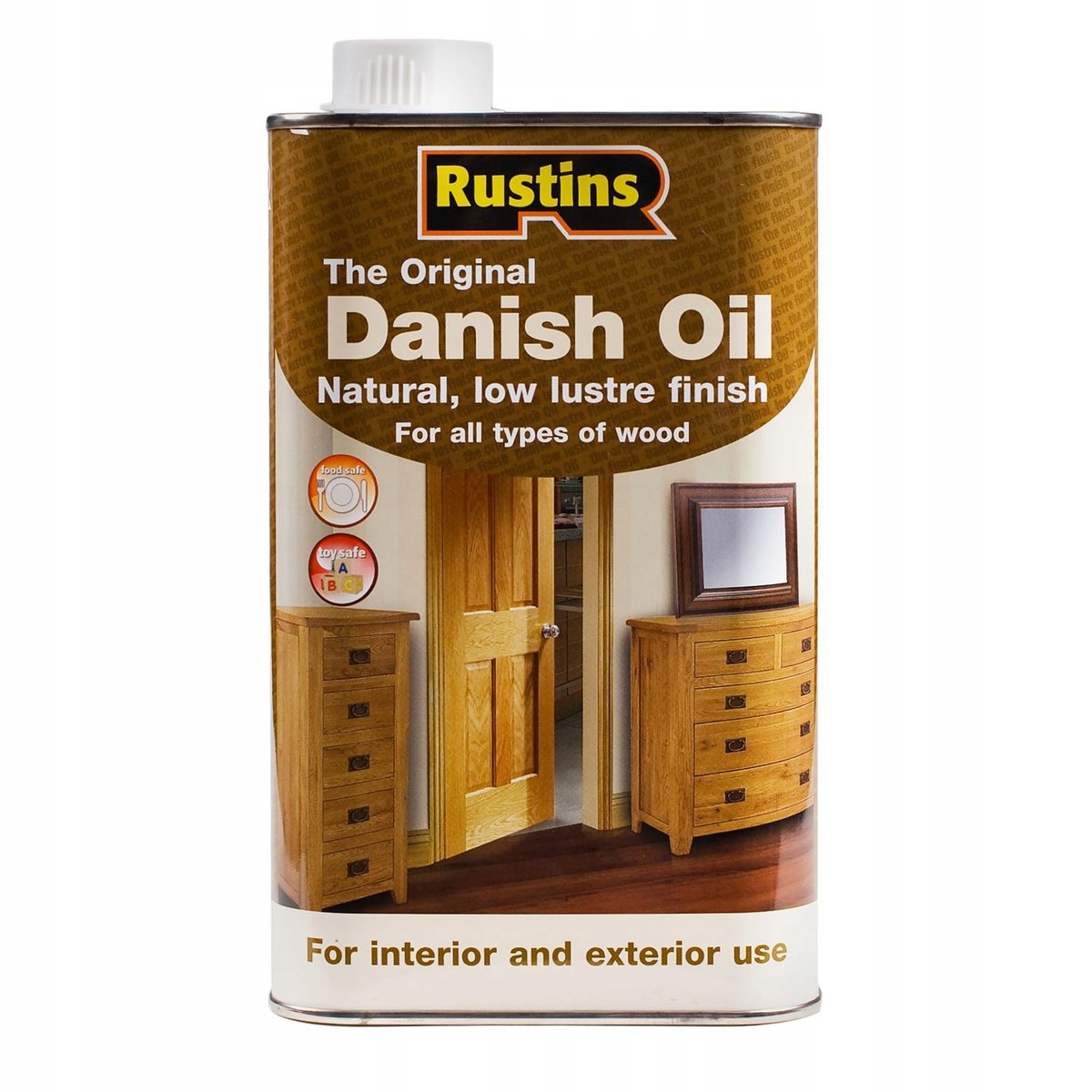 RUSTINS Oryginalny olej duński do drewna uniwersalny do mebli Danish Oil - Rustins | Sklep EMPIK.COM