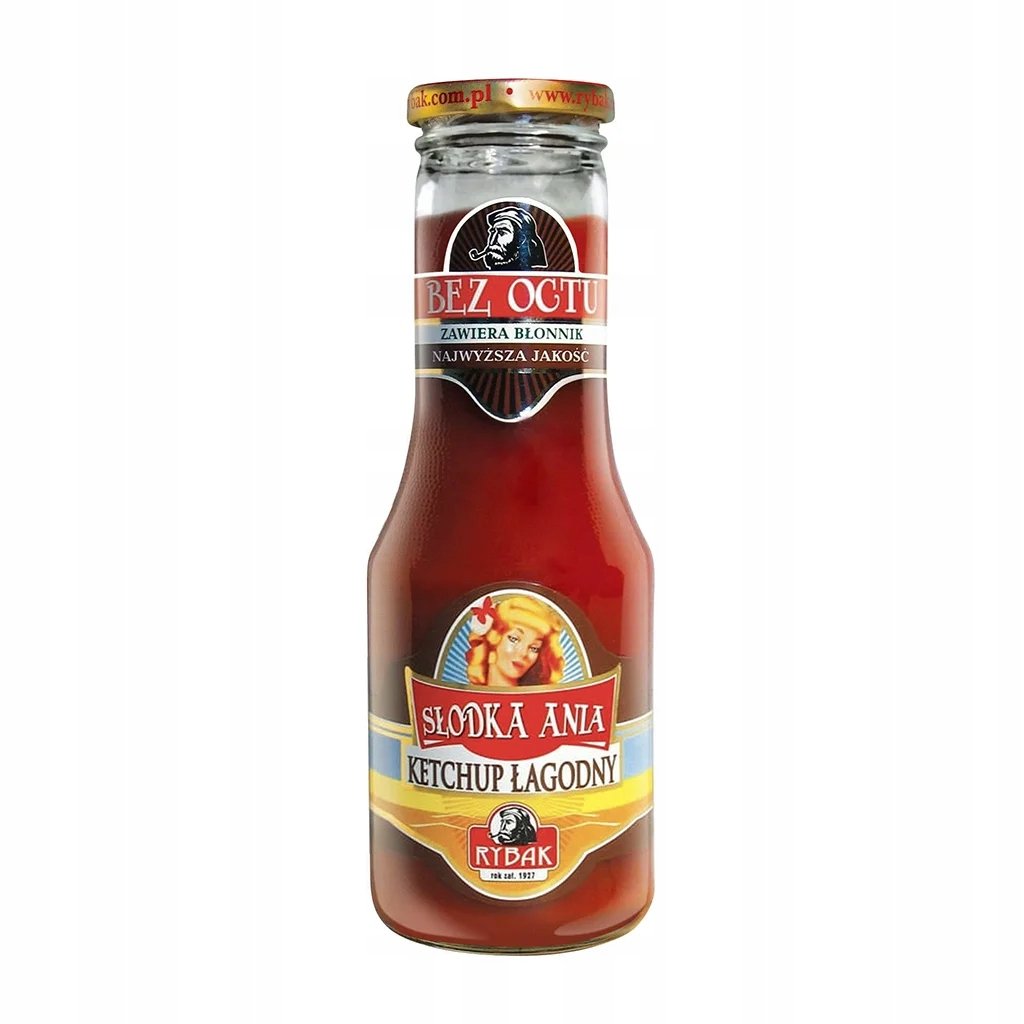Rybak Słodka Ania Ketchup Łagodny 520G - | Sklep EMPIK.COM