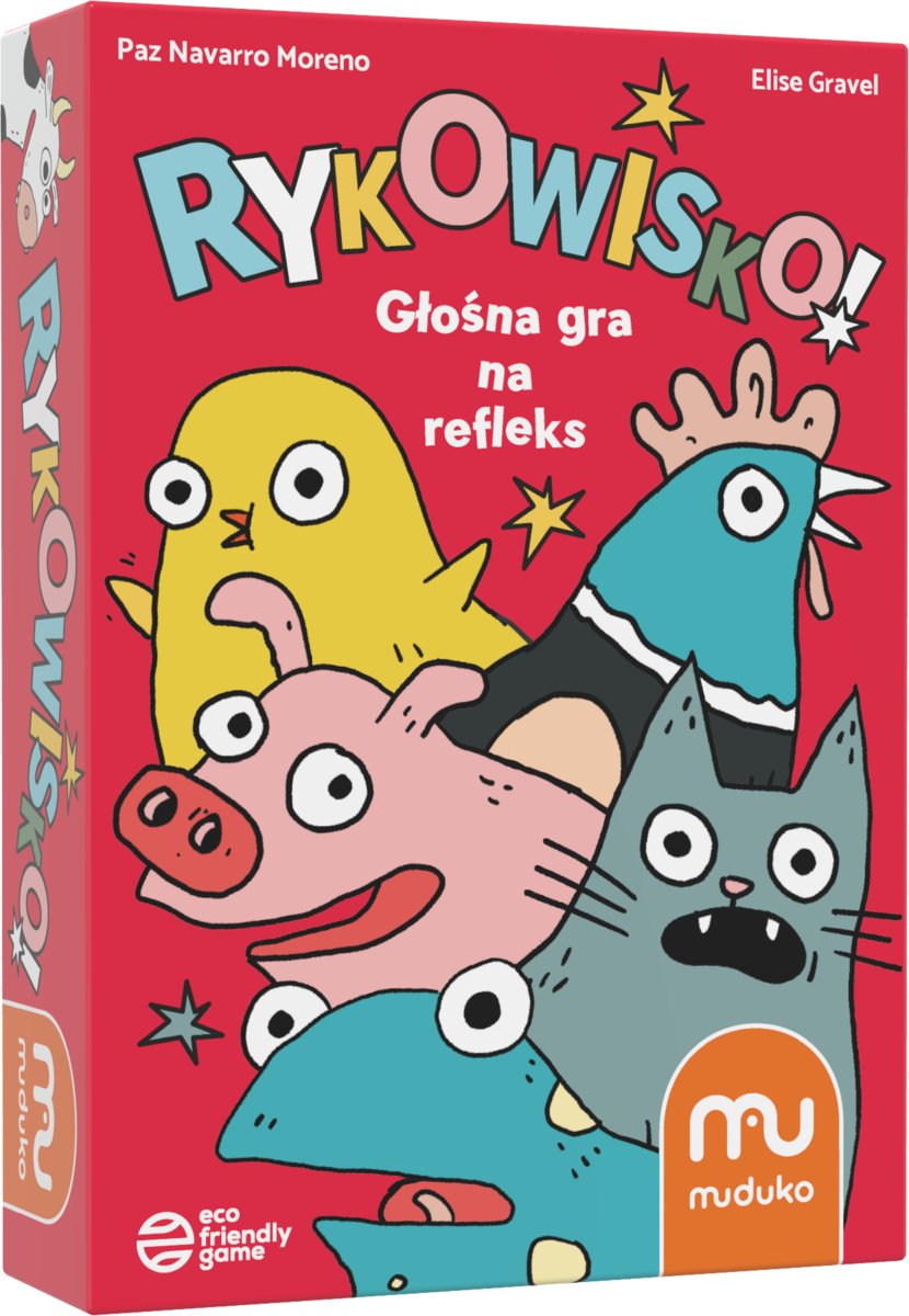 Rykowisko. Głośna gra na refleks, gra planszowa, MUDUKO - MUDUKO ...