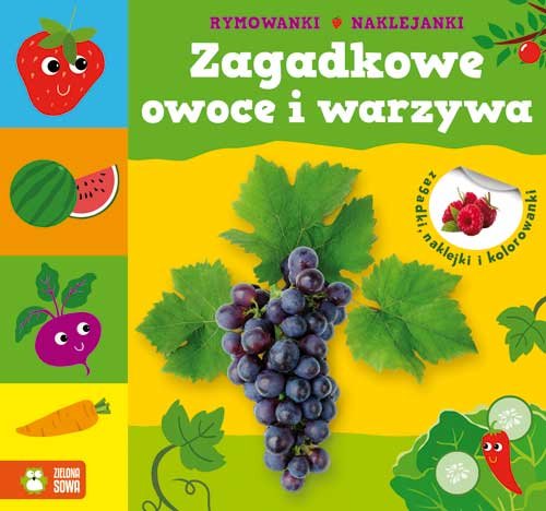 Rymowanki naklejanki. Zagadkowe owoce i warzywa - Chudoba Maria ...