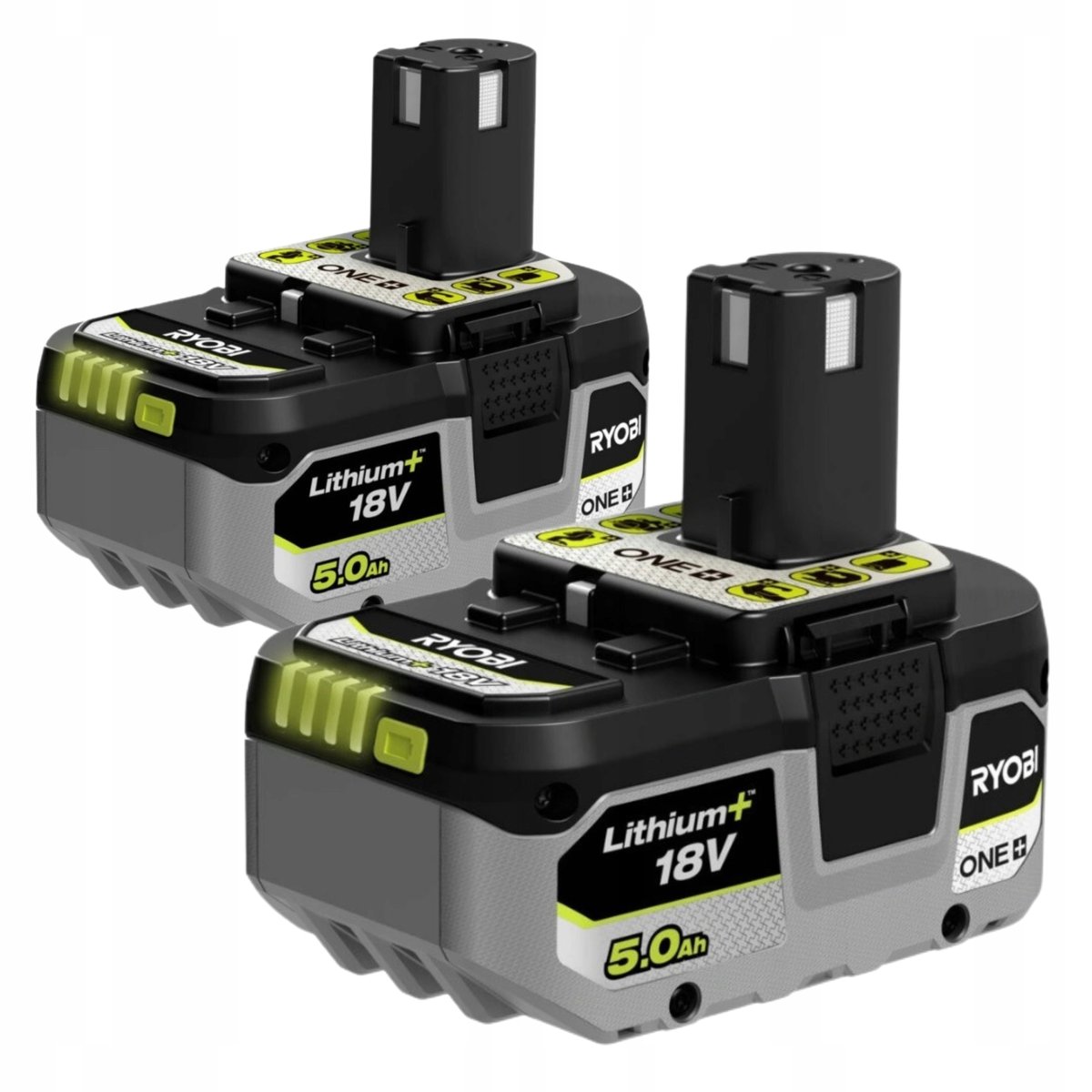 Ryobi 2X Akumulator Bateria Li-Ion 5Ah 18V Do Narzędzi Z Serii One+ ...