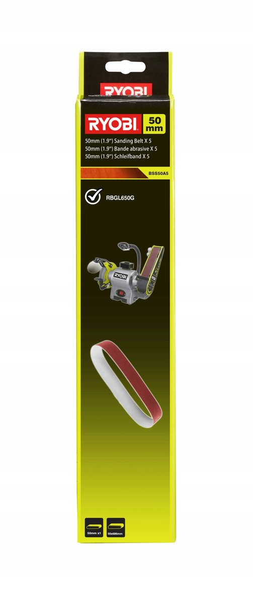 Ryobi Bss50A5 Taśma Szlifierka 5Szt Rbgl650G - Ryobi | Sklep EMPIK.COM