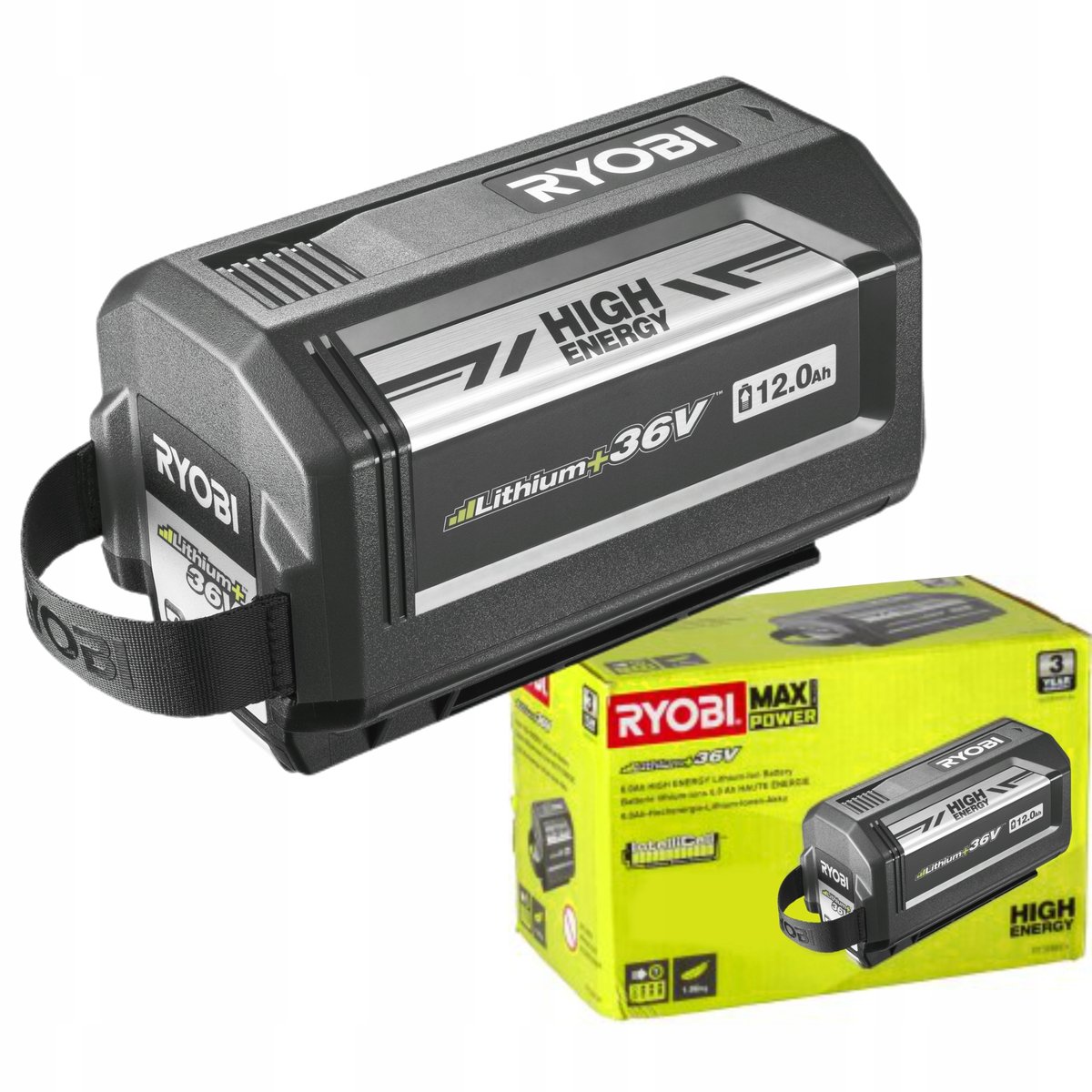Ryobi Ry36B12A Akumulator 12,0Ah 36V High Energy - Ryobi | Sklep EMPIK.COM