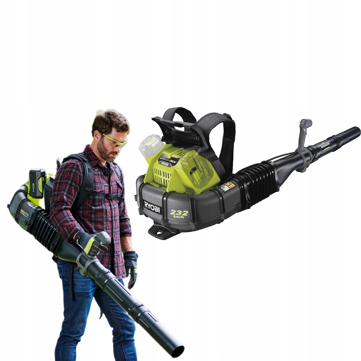 Ryobi Ry36Bpxa Dmuchawa Do Liści Aku 36V Bezszcz. - Ryobi | Sklep EMPIK.COM