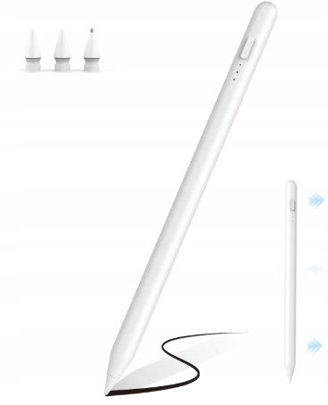 Rysik MEKO do iPada z magnetycznym ładowaniem biały - Meko | Sklep ...