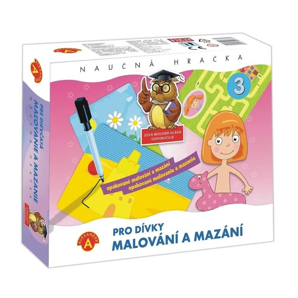 Rysowanie zmazywanie dziewczynki CZ/SK ALEX - Inna marka | Sklep EMPIK.COM