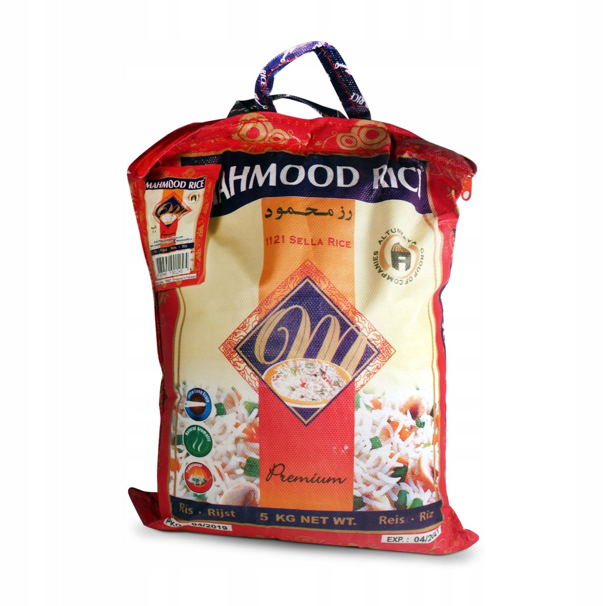 RYŻ BASMATI PAKISTAŃSKI SELLA 4,5 kg MAHMOOD RICE - Mahmood Rice ...