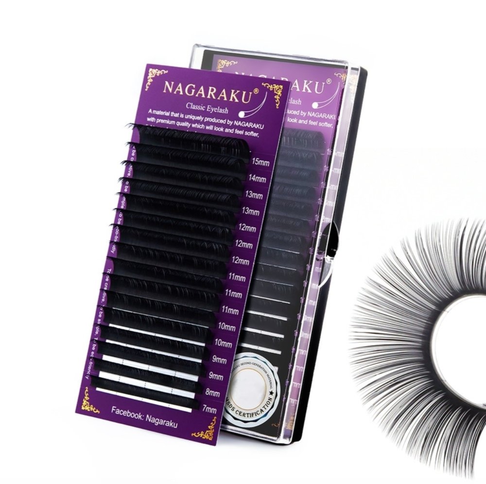 Rzęsy Nagaraku Mink New generation czarne D, 0.07, 15 mm | Sklep EMPIK.COM