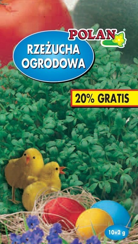 Rzeżucha ogrodowa 10 g POLAN - PlantiCo | Sklep EMPIK.COM
