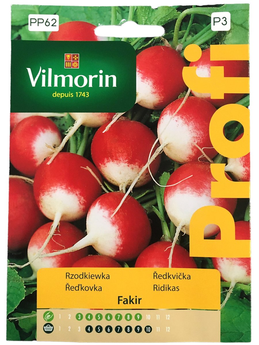 Rzodkiewka Fakir Nasiona 5G Vilmorin Profi - Vilmorin | Sklep EMPIK.COM