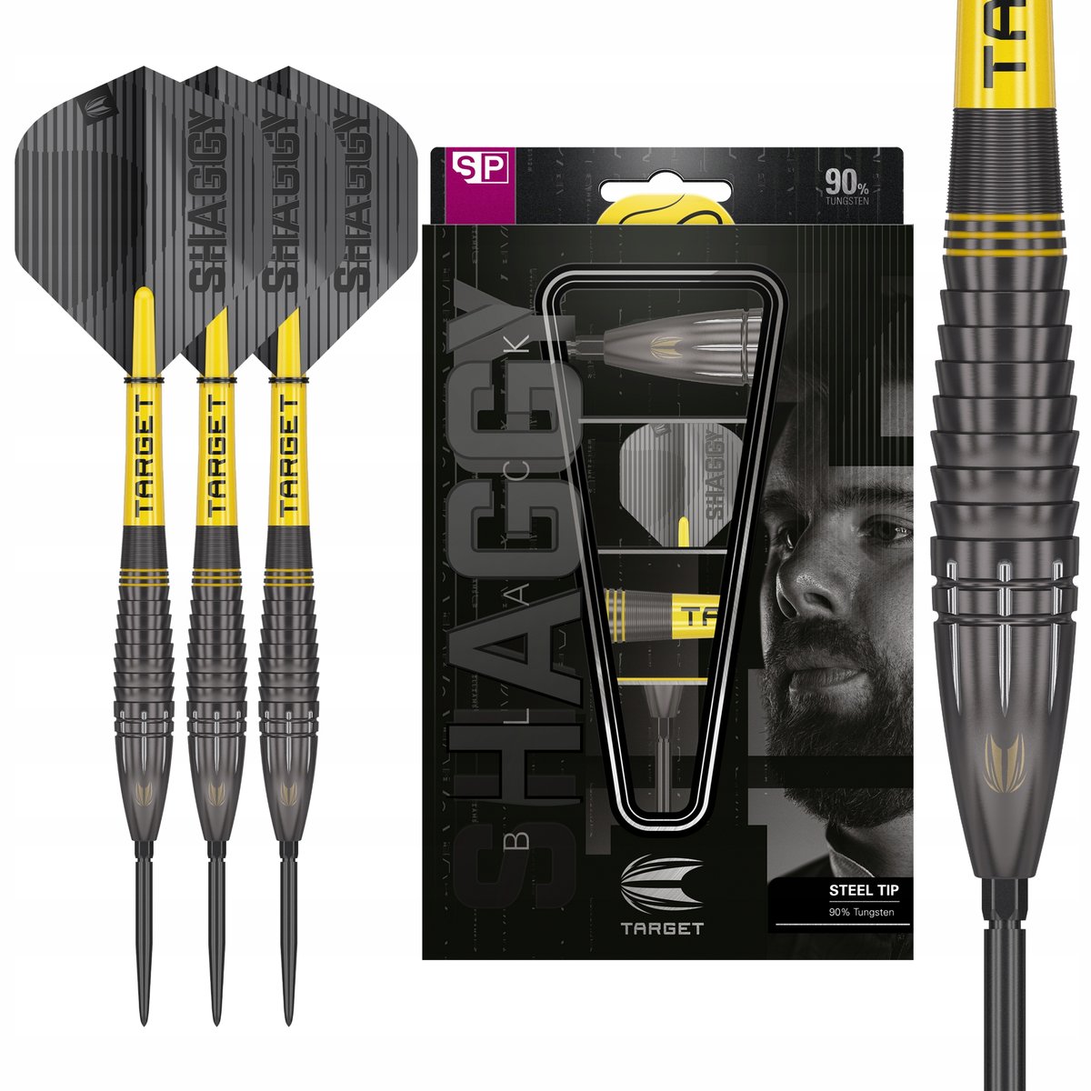 Rzutki do darta Target Scott Williams Black 90% 23g SP - Target | Sport ...