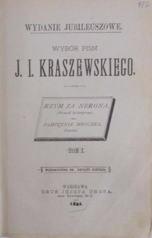 Rzym za Nerona. Obrazy historyczne, 1883 r. - W opisie | Książka w Empik