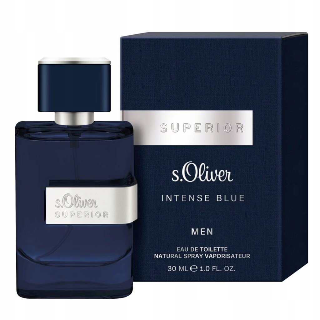 S.OLIVER Superior Intense Blue Men edt. 30 ml | Sklep EMPIK.COM