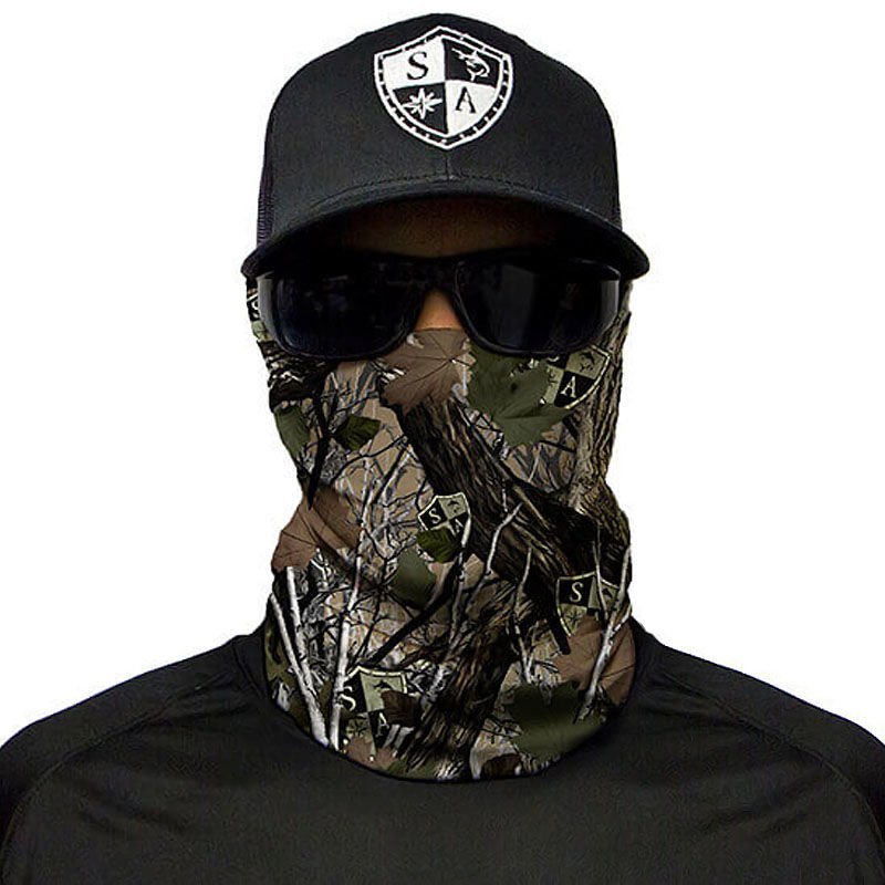 SA Co. Chusta Wielofunkcyjna Face Shield™ Forest Camo Dregs - SA Co ...