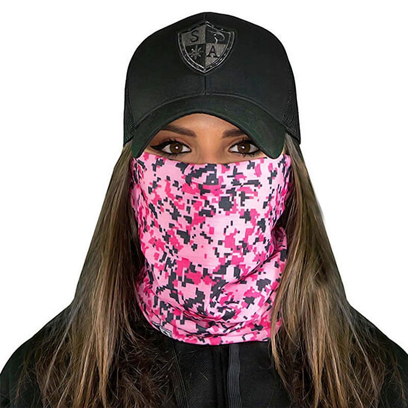 SA Co. Chusta Wielofunkcyjna Face Shield™ Pink Digi - Pink Digi - SA Co ...
