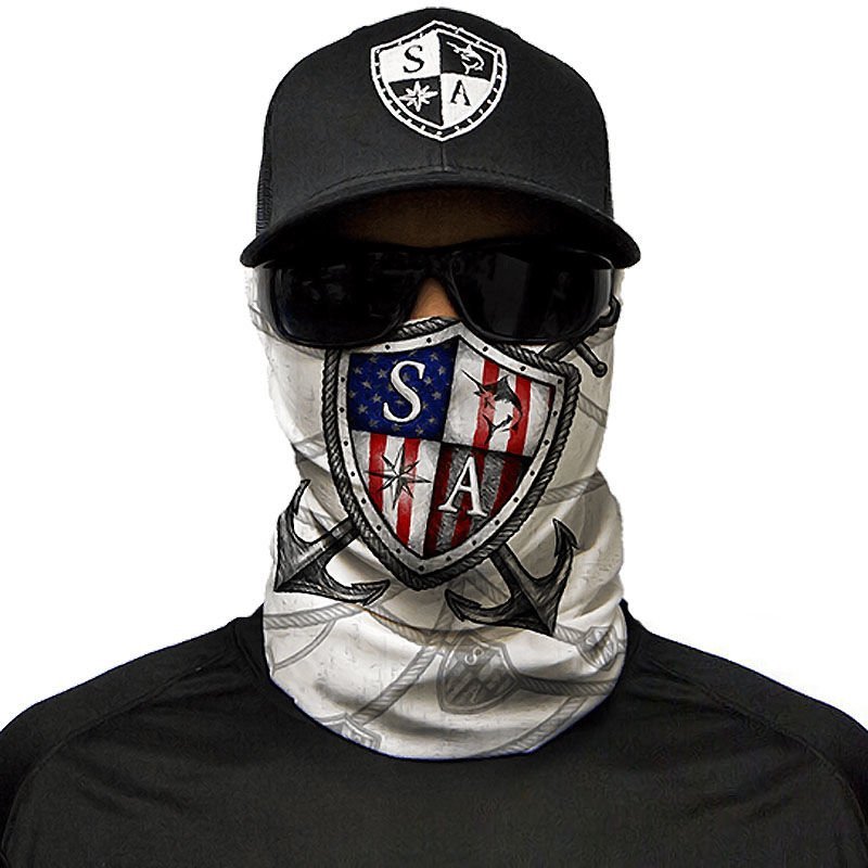 SA Co. Chusta Wielofunkcyjna Face Shield™ USA Captain - USA Captain ...