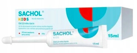 Sachol Kids, żel na afty, 15 ml | Sklep EMPIK.COM
