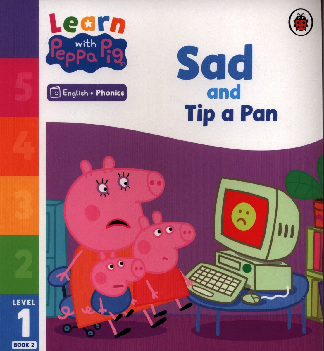 Sad and Tip a Pan. Learn with Peppa Phonics. Level 1 Book 2 (Phonics ...
