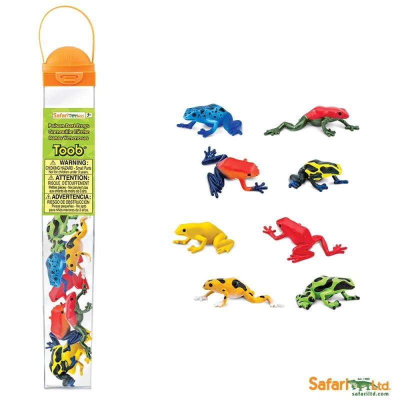 Safari Ltd 100121 Żaby trujące 8szt. w tubie - Safari Ltd. | Sklep ...