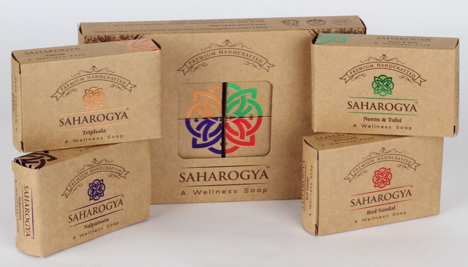 Saharogya, Zestaw Mydeł Wellness, 4 Szt. | Sklep EMPIK.COM