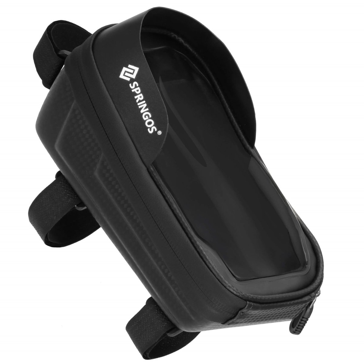 Sakwa na rower z kieszenią na telefon, torba rowerowa na ramę ...