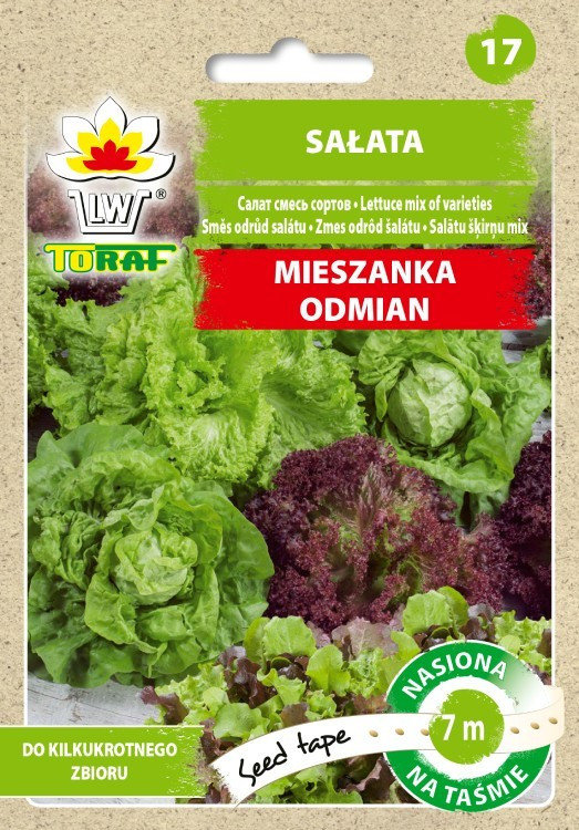 Sałata Mix Odmian - Toraf | Sklep EMPIK.COM