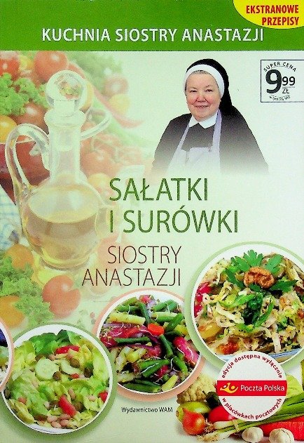 Sałatki i surówki siostry Anastazji - Pustelnik Anastazja | Książka w Empik