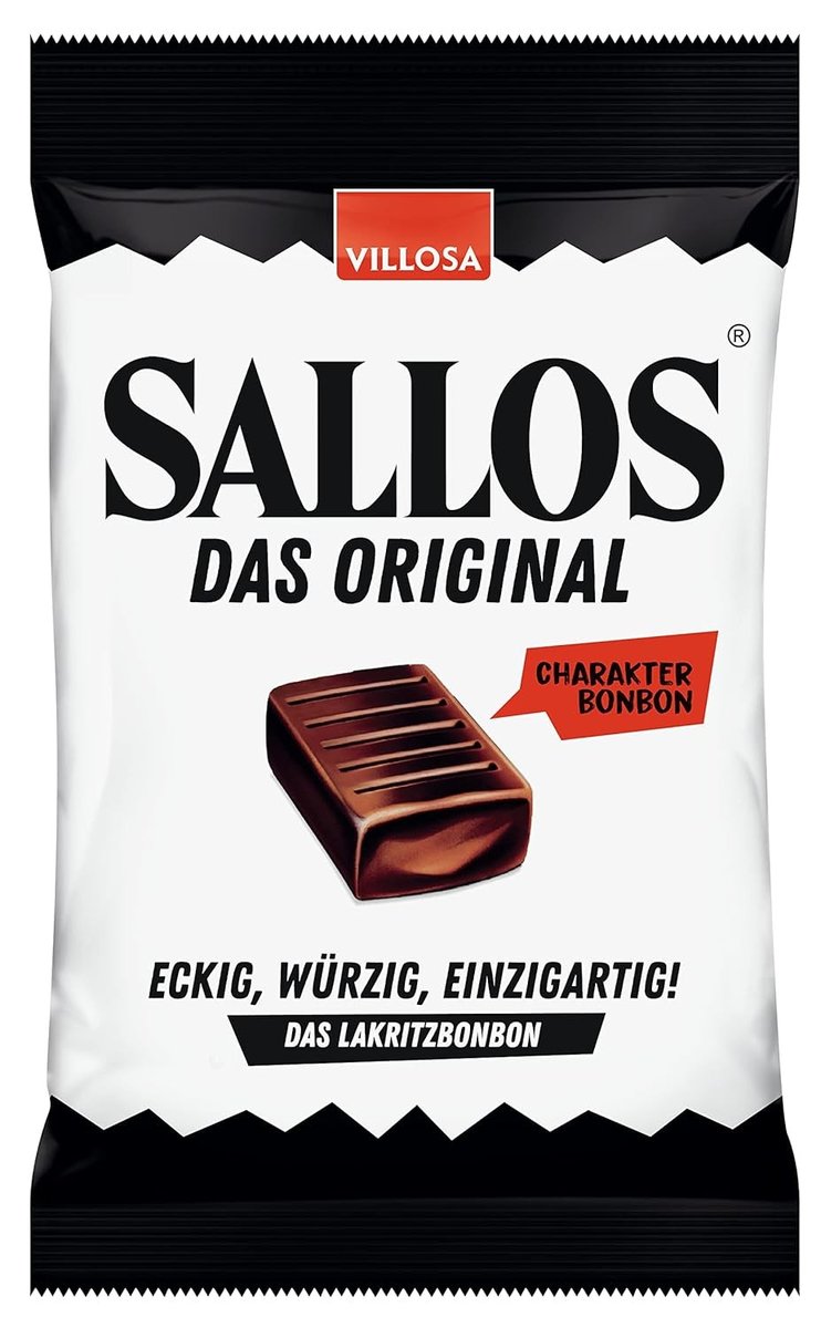 SALLOS Das Original cukierki lukrecjowe z ziołami 750g 135 sztuk - Inna ...