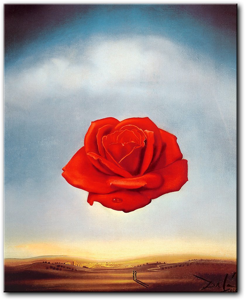Salvador Dali, Rose Meditative, 1958 - PR07011 - PRINTORAMA | Sklep ...