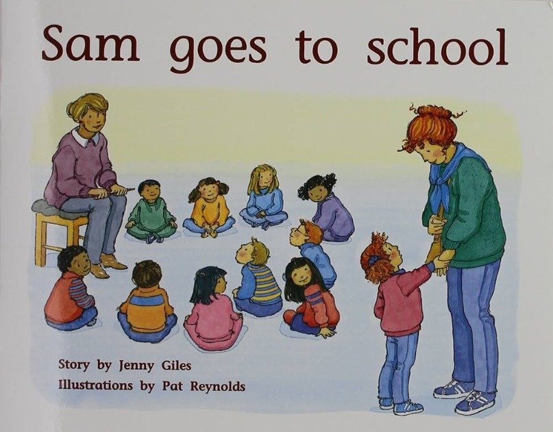Sam Goes To School - Opracowanie zbiorowe | Książka w Empik