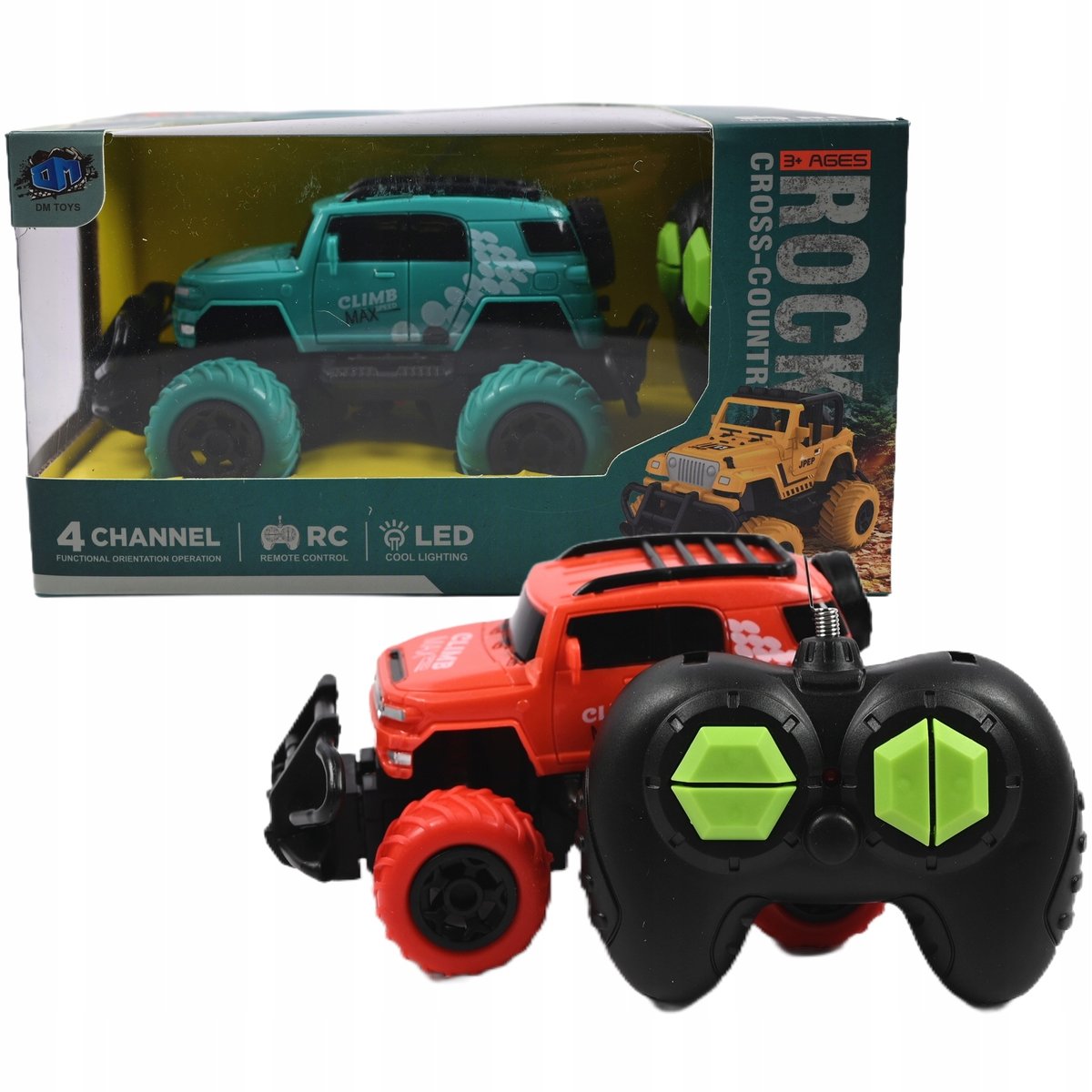 Samoch D Zdalnie Sterowany Terenowy Monster Truck Auto Na Pilota ...