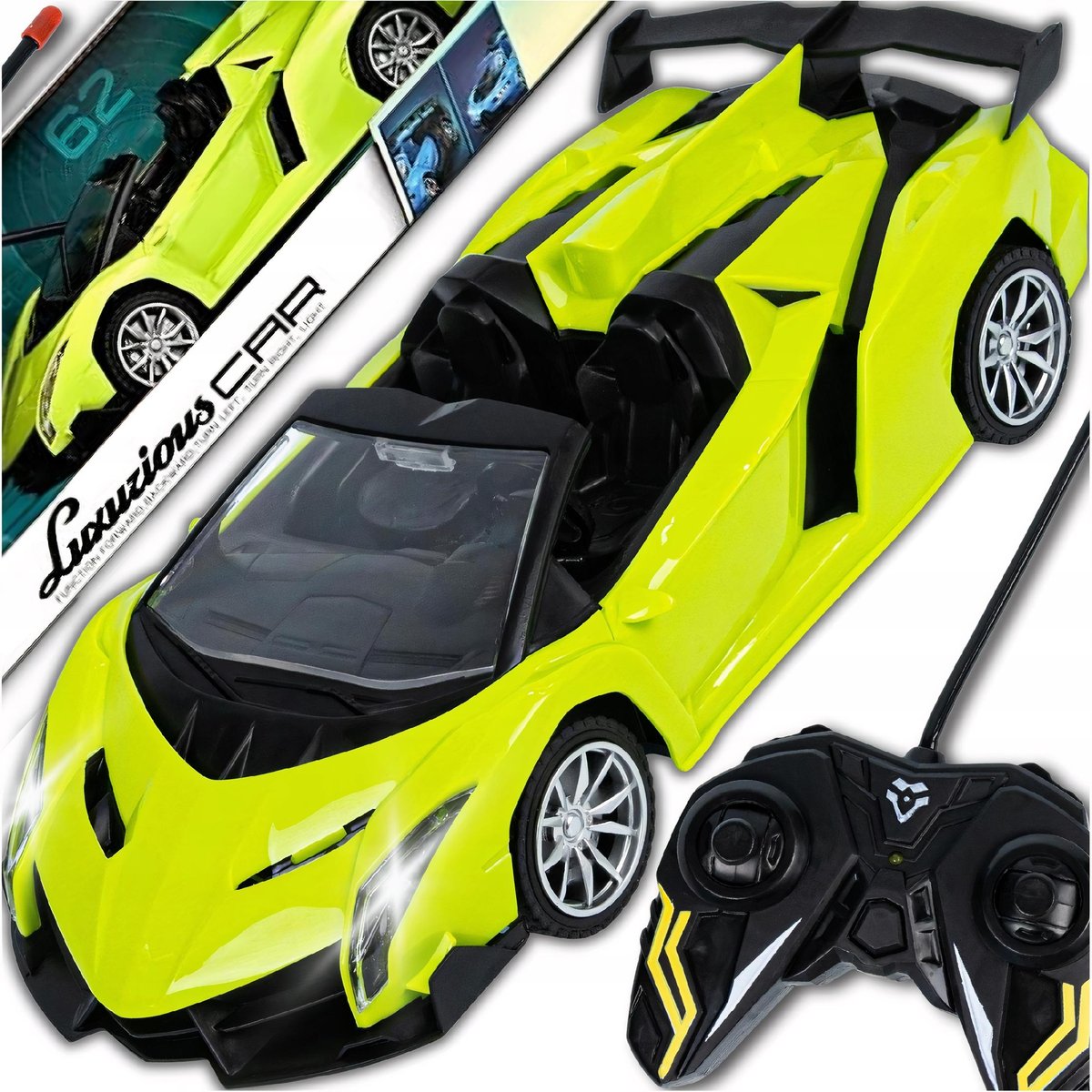 Samochód Zdalnie Sterowany Auto Na Pilota R/C Pojazd Dla Dziecka Na Prezent - Memflow | Sklep ...