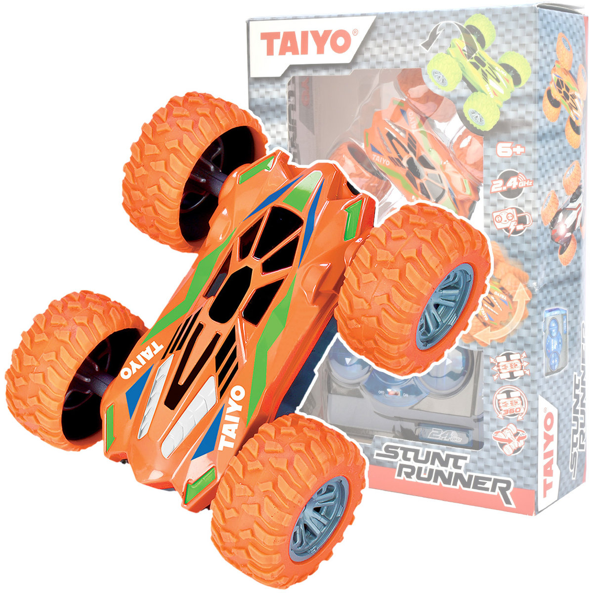 Samochód Zdalnie Sterowany Rc Na Pilota Stunt Runner - Stunt | Sklep EMPIK.COM