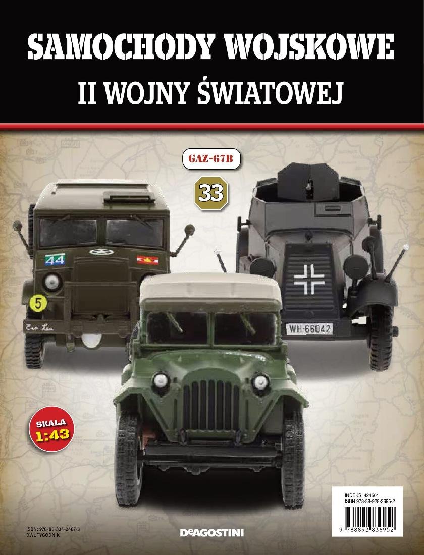Samochody Wojskowe II Wojny Światowej Nr 33 - De Agostini Publishing S ...