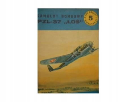 Samolot bombowy PZL-37 Łoś - Opracowanie zbiorowe | Książka w Empik