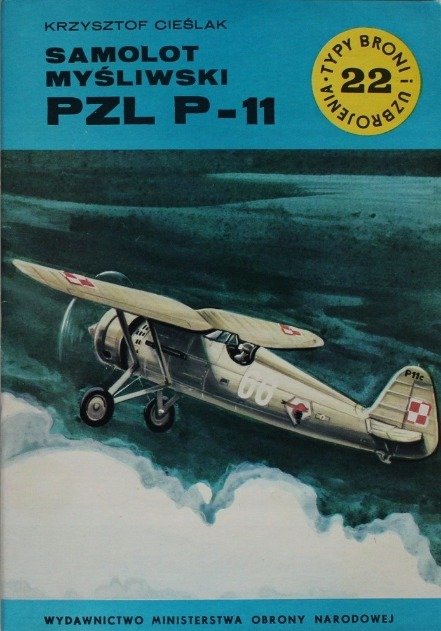 Samolot myśliwski PZL P 11 - Cieślak Krzysztof | Książka w Empik