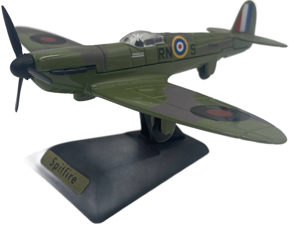 Samolot Supermarine Spitfire model podstawka METAL Motormax - Motormax ...