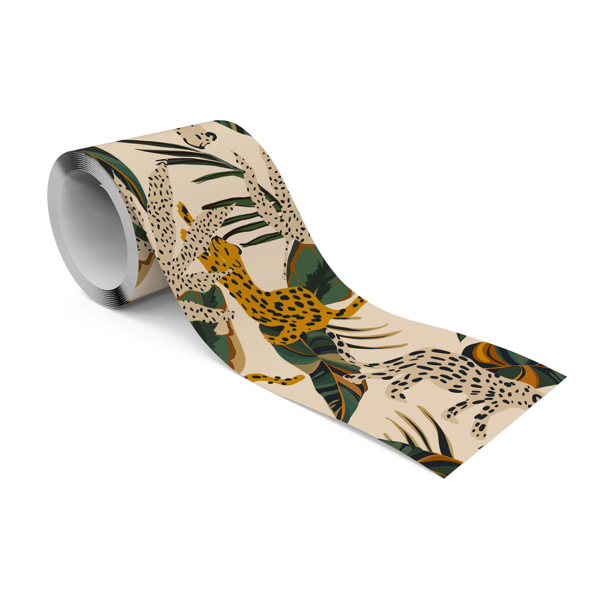 Samoprzylepny Pasek Dekoracyjny LAMPARTY Tropikalne Liście Dżungla ...