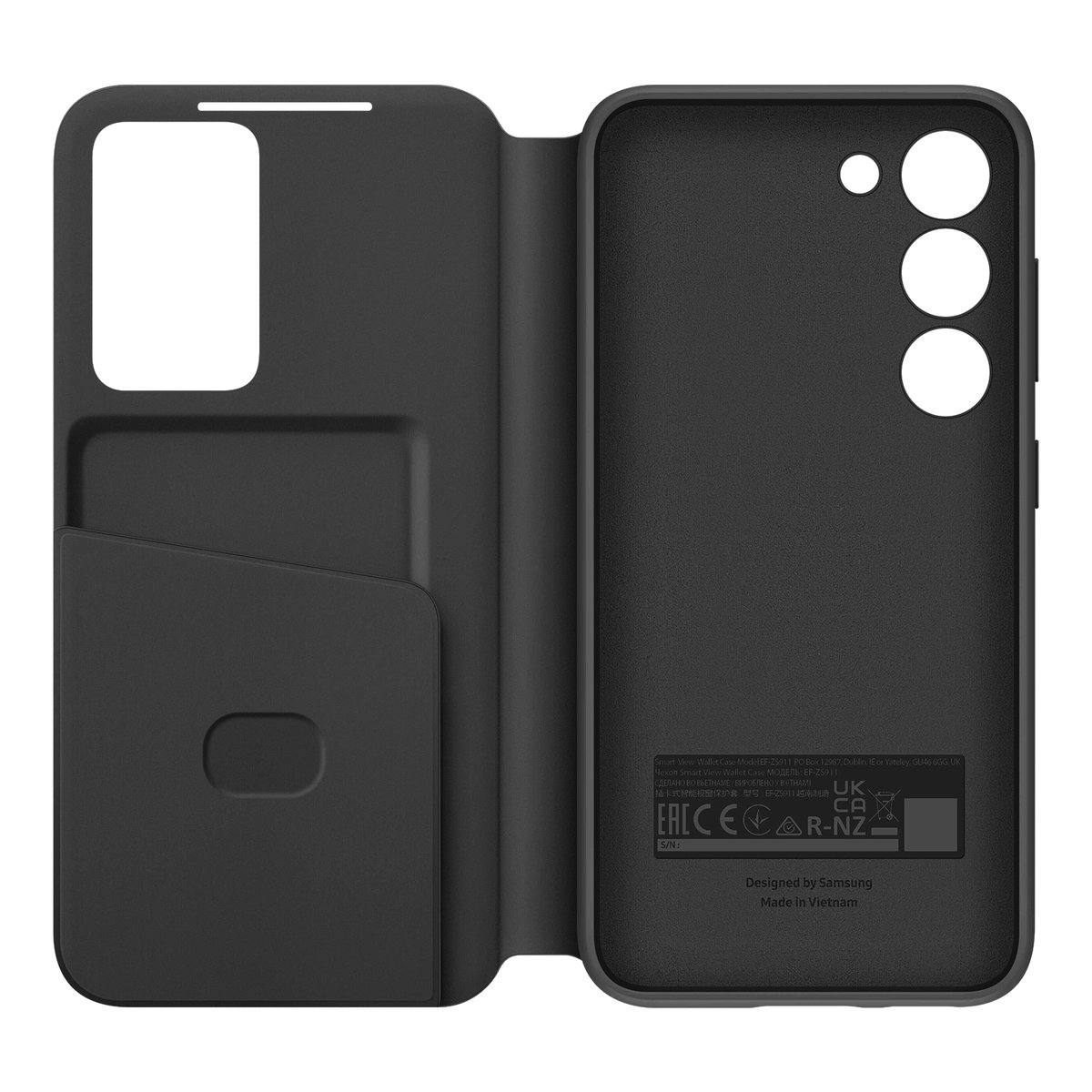 SAMSUNG Etui Smart View Wallet Case do Galaxy S23 Plus Black - Samsung ...