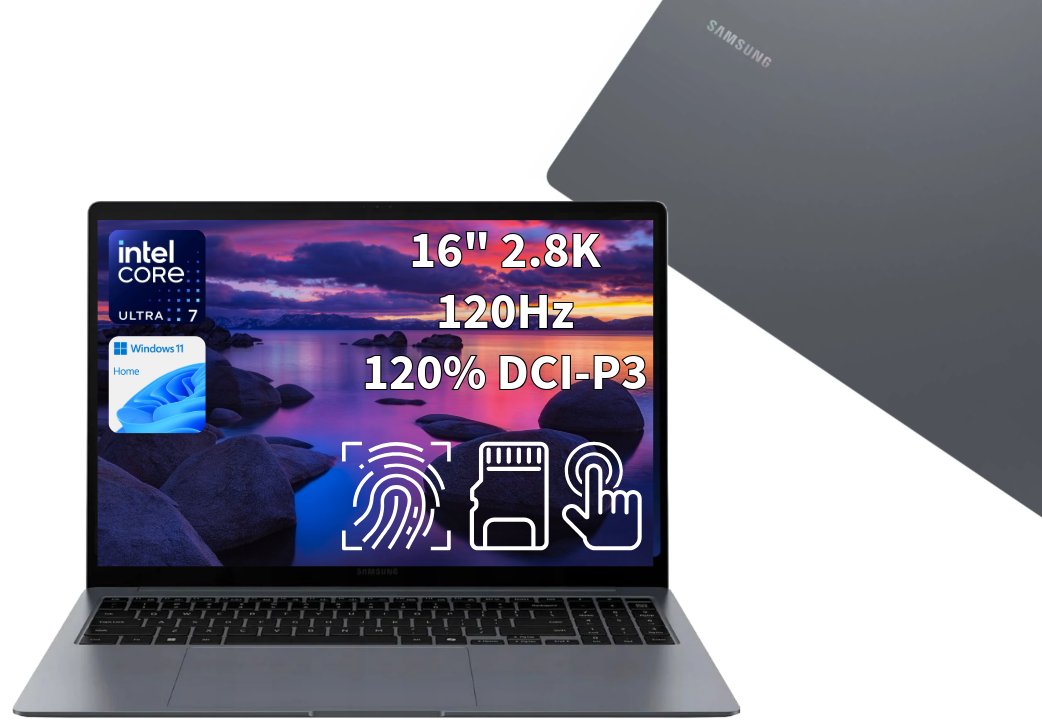 Samsung Galaxy Book4 Pro Ultra 7 32Gb 2Tb 16' 2.8K Dotyk 120Hz Amoled ...