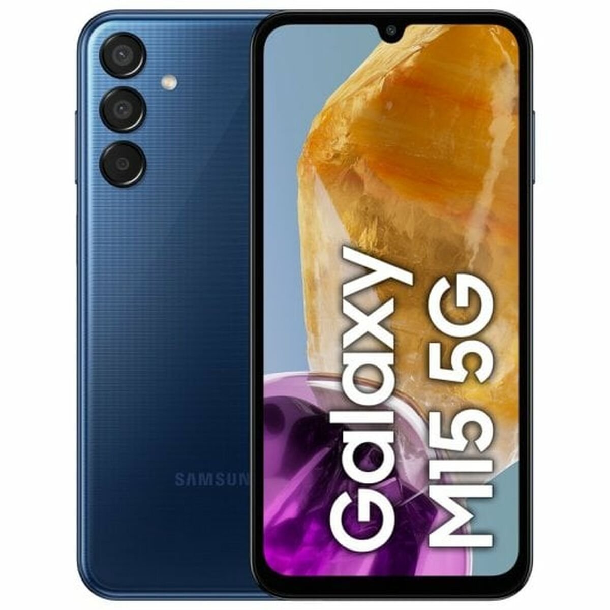Samsung Galaxy M15 5G 4/128 GB Amoled NFC 25W Granatowy (PL) - Samsung Electronics | Sklep EMPIK.COM
