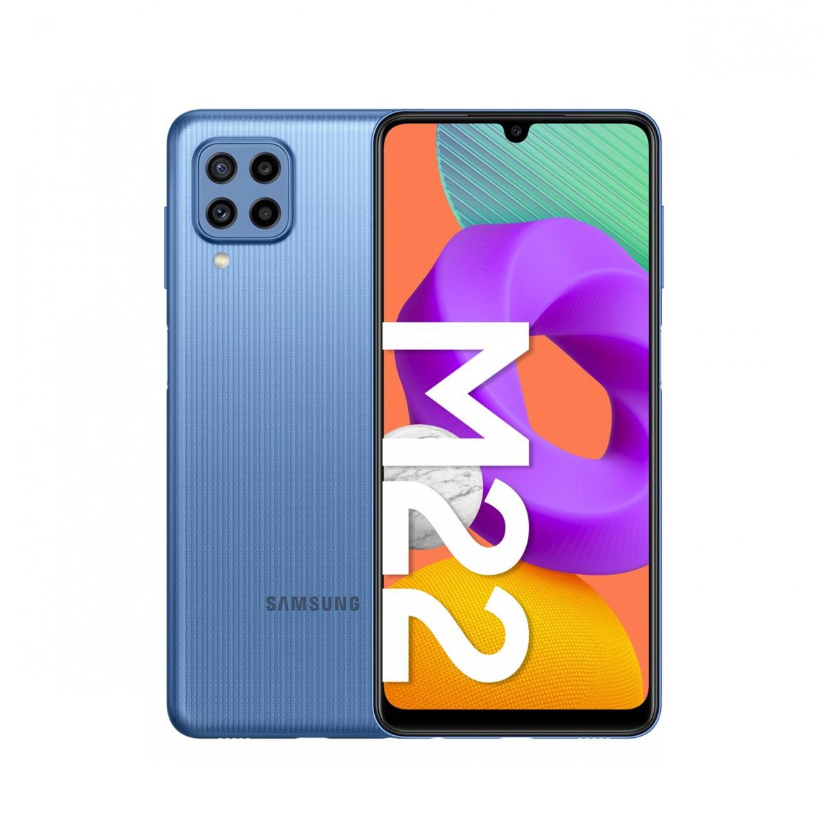 SAMSUNG Galaxy M22 SM-M225FLBGEUE, 4 GB RAM, 128 GB, Dual SIM ...