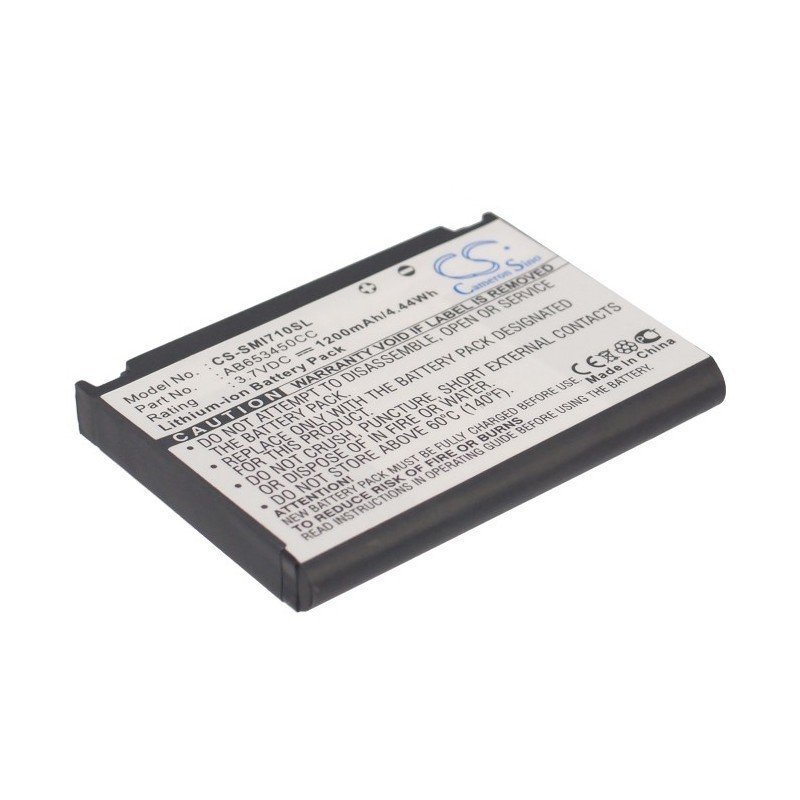 Samsung SGH-i710 / AB653450CC 1200mAh 4.44Wh Li-Ion 3.7V (Cameron Sino ...