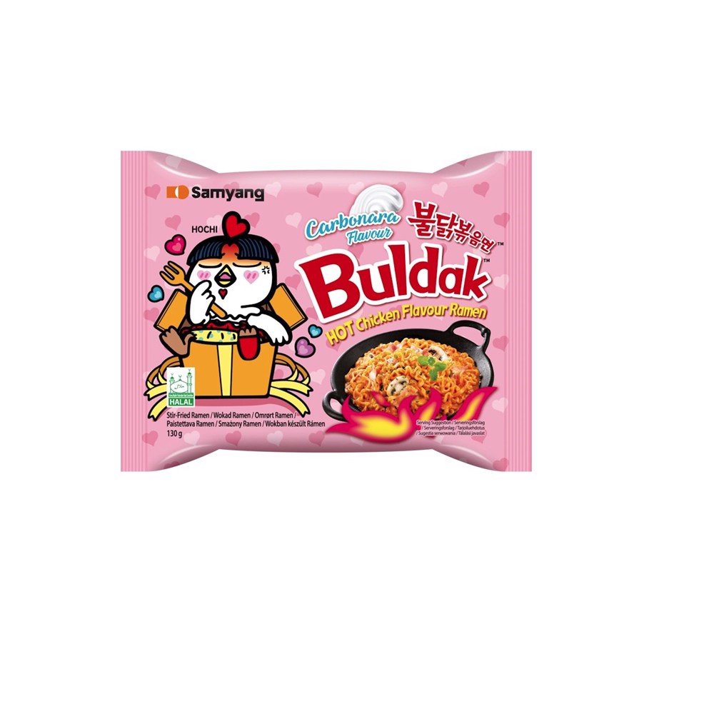 SamYang Zupka Carbonara Ramen Makaron Buldak Hot Chicken Ostry Kurczak ...