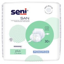 San Seni, Plus, Pieluchomajtki anatomiczne, 30 szt. | Sklep EMPIK.COM