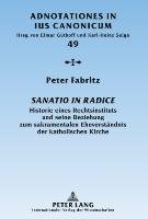 Sanatio in radice - Fabritz Peter | Książka w Empik